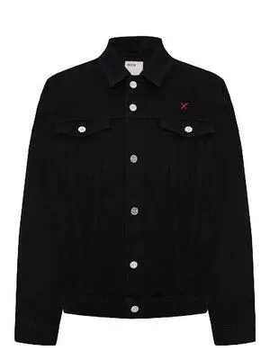 PCFG Logo Denim Jacket - Black