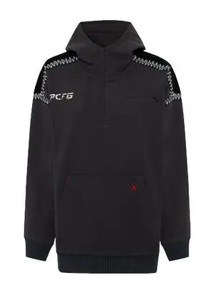 PCFG Cotton Zipper Hoodie - Black