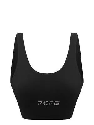 PCFG Cotton Yoga Bra - Black