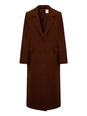 PCFG Wool Coat Brown