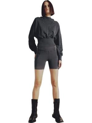 PCFG Acid Wash Hooded Sweatshirt - Anthracite