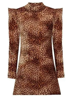 PCFG PCFG Cotton Sin Dress Leopard