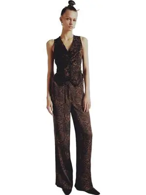 PCFG Sleeveless Kangaroo Vest - Leopard