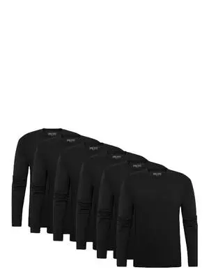 EPIC FITS Standard Long Sleeve Crew Neck T-shirt - Black