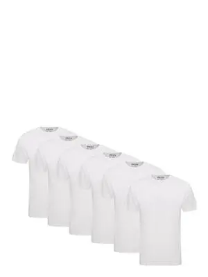 EPIC FITS Crew Neck 6-pack T-shirts White
