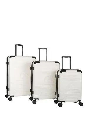 Quiksilver Rincon Hardside Expandable Luggage With Spinner Wheels - White