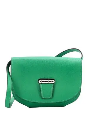 HERMES Convoyeur Crossbody Bag Evercolor Mini - Green