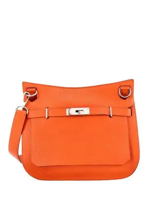 HERMES Jypsiere Bag Clemence 28 - Orange H