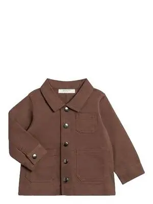KENDI Denver Twill Chore Jacket - Chestnut