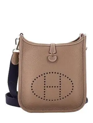 Hermès Evelyne Bag Gen Iii Clemence Tpm - Grey