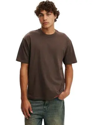 COTTON ON Everyday Fit T-shirt - Washed Chocolate