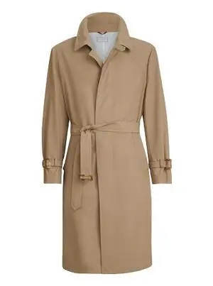 Brunello Cucinelli Belted Outerwear - Biscuit