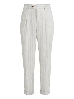 Brunello Cucinelli Twill Trousers - Yuta