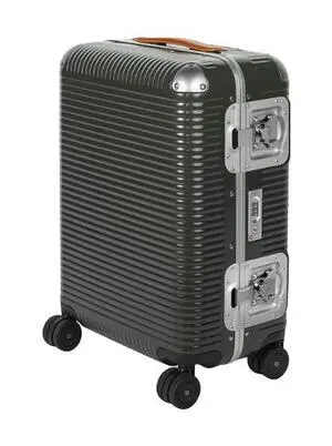 FPM MILANO Bank Light Spinner 55 Suitcase - Moss Green