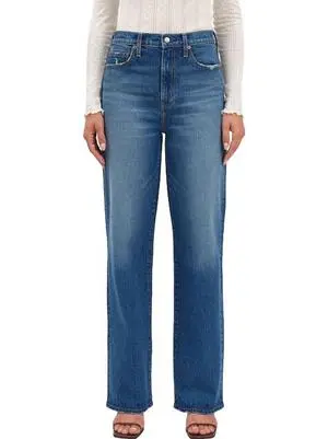 DAZE City Straight Leg Jeans - Bright Blue