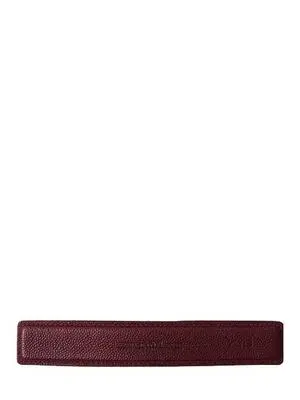 FPM MILANO Leather Luggage Handle Raspberry