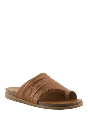 SPRING STEP SHOES Bates Slide Sandal Camel