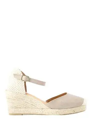 MENINA STEP Jimena Espadrille Wedge - Taupe