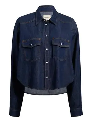 Khaite Grenon Cropped Shirt - Benson