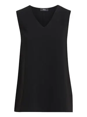Theory Crepe Top - Black