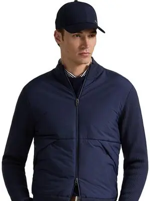 RALPH LAUREN Performance Hybrid Full-Zip Sweater
