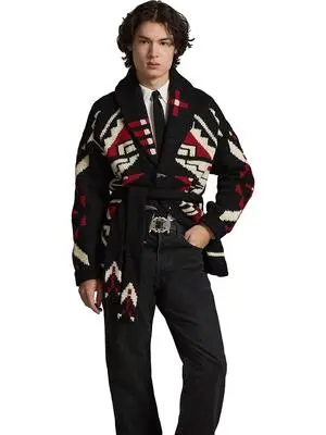 Ralph Lauren Polo X Tópa Cardigan - Black Multi