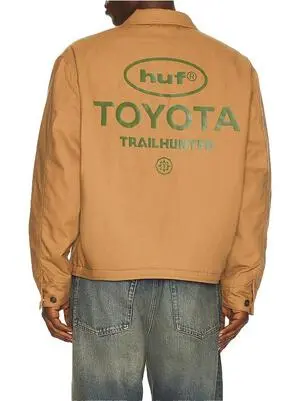 HUF X Toyota Trailhunter Jacket - Brown
