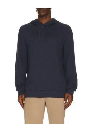 Faherty Brand Legend Sweater Hoodie - Brighton Navy Twill