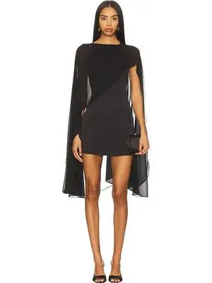 LOVERS AND FRIENDS X Christina Elezaj Rita Mini Dress - Black