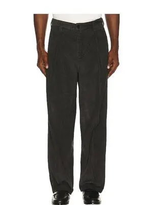 Obey Dean Faded Wash Cord Pant - Black