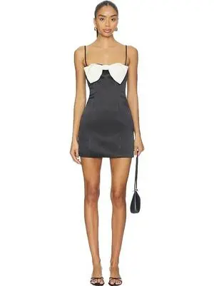Majorelle X Christina Elezaj Poema Mini Dress - Black & White
