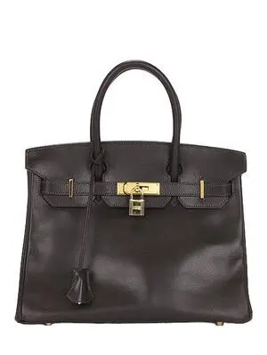 FWRD RENEW Hermes Epsom Birkin 30 Handbag - Noir