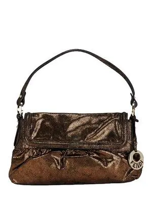FWRD RENEW Fendi Chef Shoulder Bag - Bronze