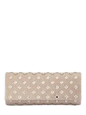 OLGA BERG Bridget Crystal Clutch - Champagne