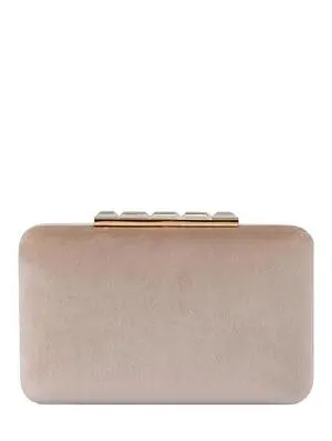 OLGA BERG Bess Clutch - Natural