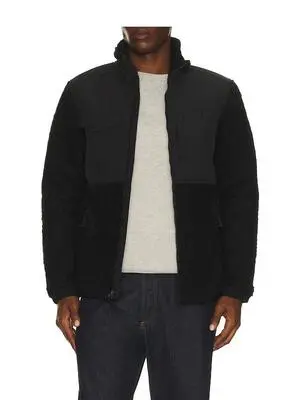 Polo Ralph Lauren Bonded Hi-pile Full Zip Hybrid Jacket - Black