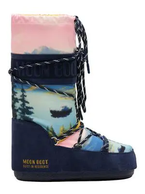 Moon Boot Moon Boot X Guest In Residence Icon High Postcard Boots Midnight