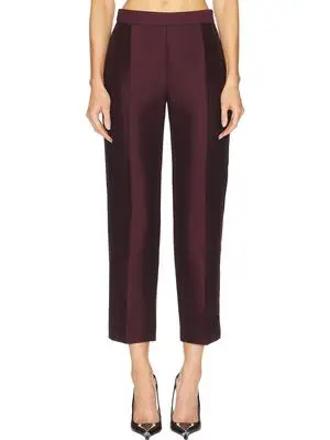 Adam Lippes Mika Pant - Aubergine