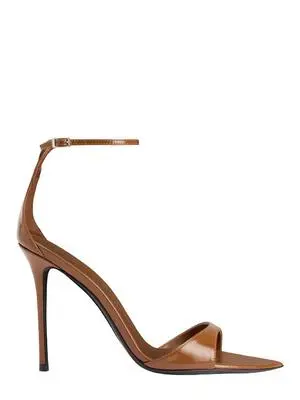 GIUSEPPE ZANOTTI Intriigo 105 Patent Leather Sandals - Brown