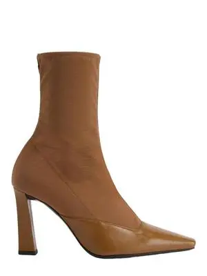 GIUSEPPE ZANOTTI Janie Tights 90 Booties Brown
