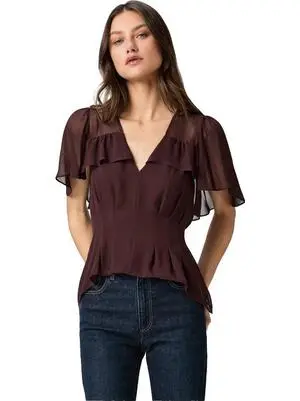 Paige Willa Blouse - Purple