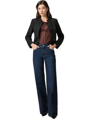 Paige Sasha Wide Leg Jean - Denim