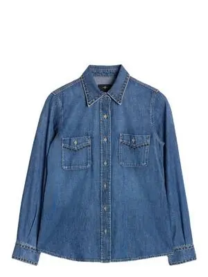 7 For All Mankind Western Shirt - Denim