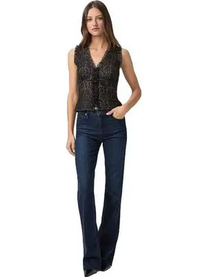 Paige High Rise Laurel Canyon 32" Bootcut - Denim