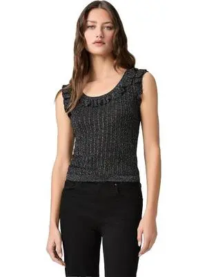 Paige Clareen Sweater Tank - Black