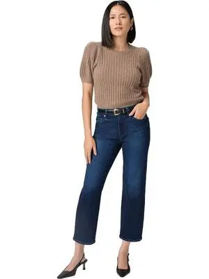 PAIGE Mason Ankle Petite Straight Jean