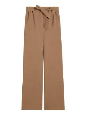 MAX MARA Virgin Wool Parachute Trousers