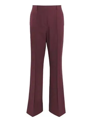 BRIONI Silk-Wool Flared Trousers