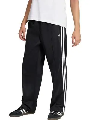 Adidas Baggy Track Pants - Black / White