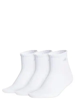 Adidas Quarter Socks 3-pack - White / Clear Grey